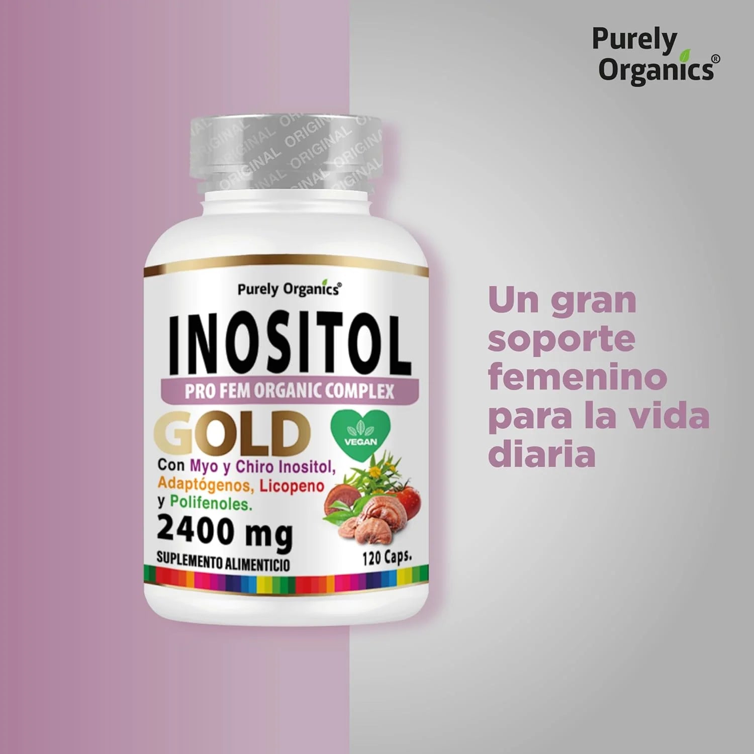 Inositol Gold, apoya la salud hormonal y reproductiva femenina ...