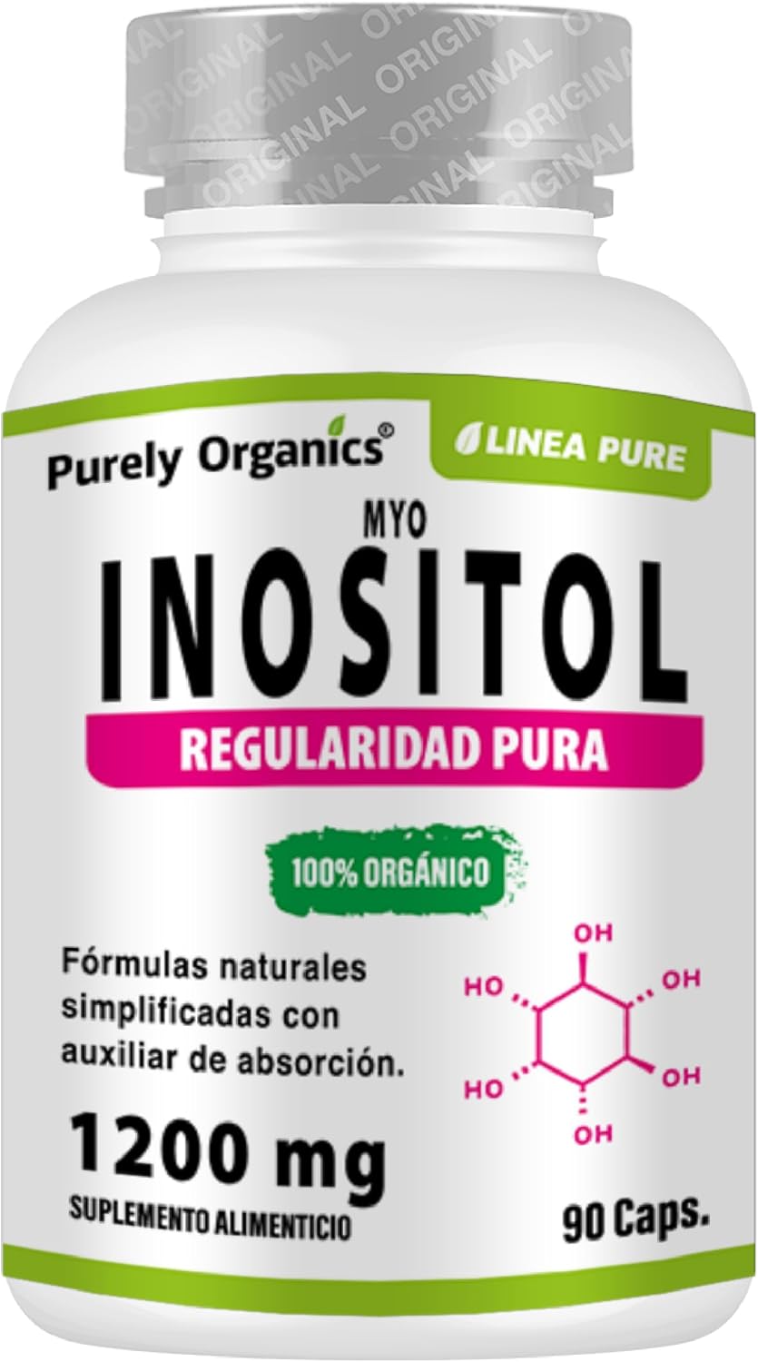 Inositol Pure Con Myo-Inositol para Balance Hormonal y Bienestar de la ...