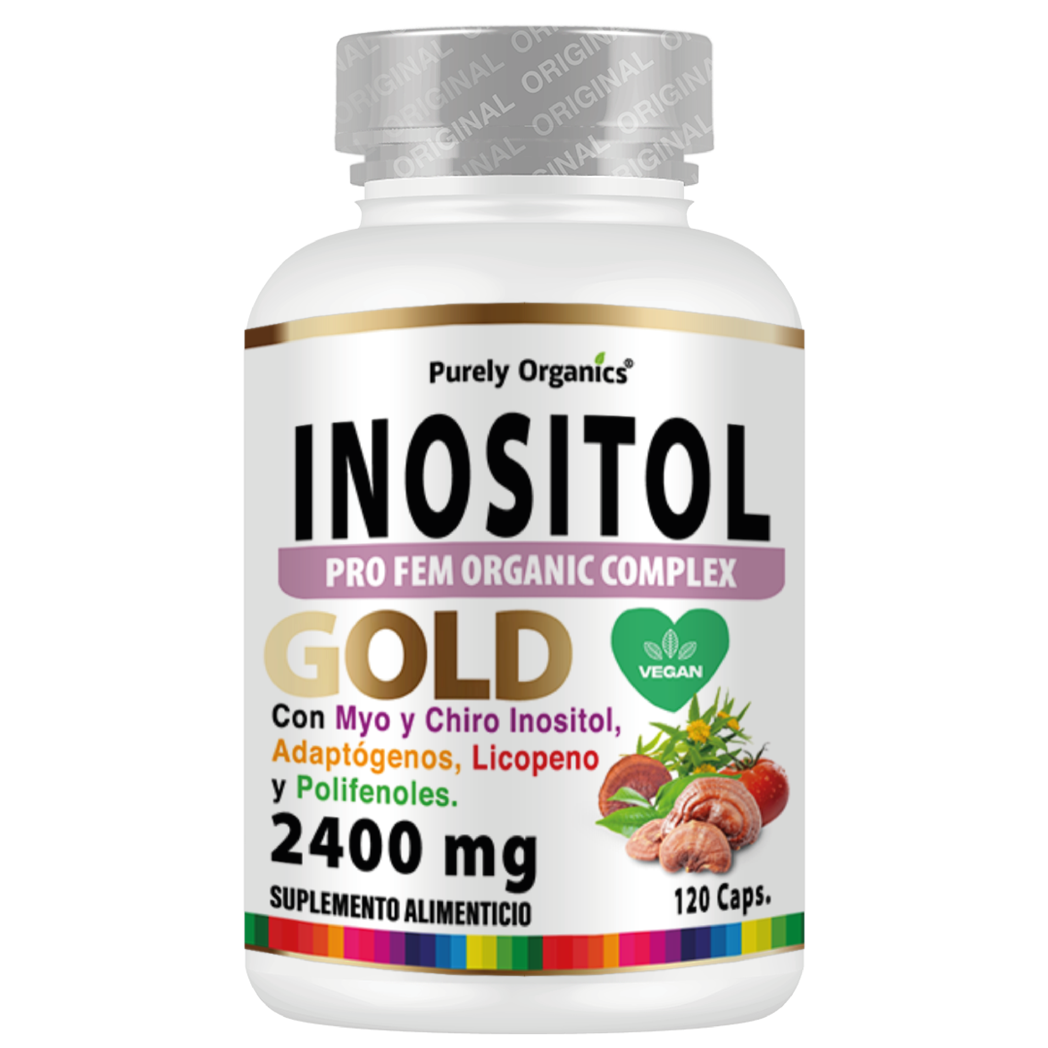 Inositol Gold With Myo-Inositol and D-Chiro Inositol for Female Hormon ...